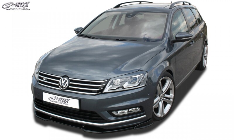 Front Spoilers: RDX Front Spoiler VARIO-X for VW Passat B7 / 3C R-Line ...