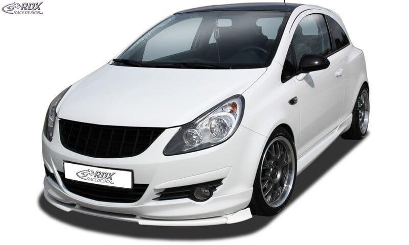 Front Spoilers: RDX Front Spoiler VARIO-X for OPEL Corsa D -2010 OPC ...