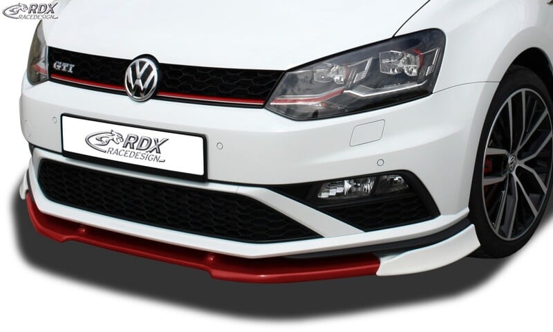 Front Spoilers: RDX Front Spoiler VARIO-X for VW Polo 6C GTI Front Lip ...