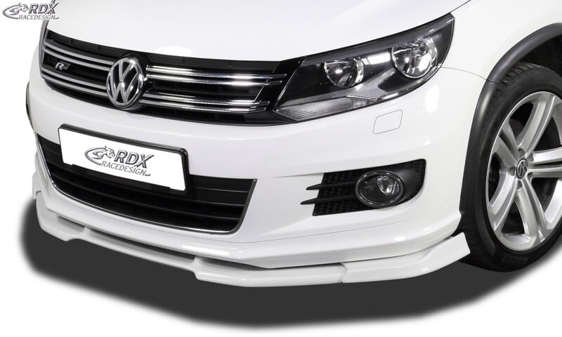 Front Spoilers: RDX Front Spoiler VARIO-X for VW Tiguan (2011-2016) R ...