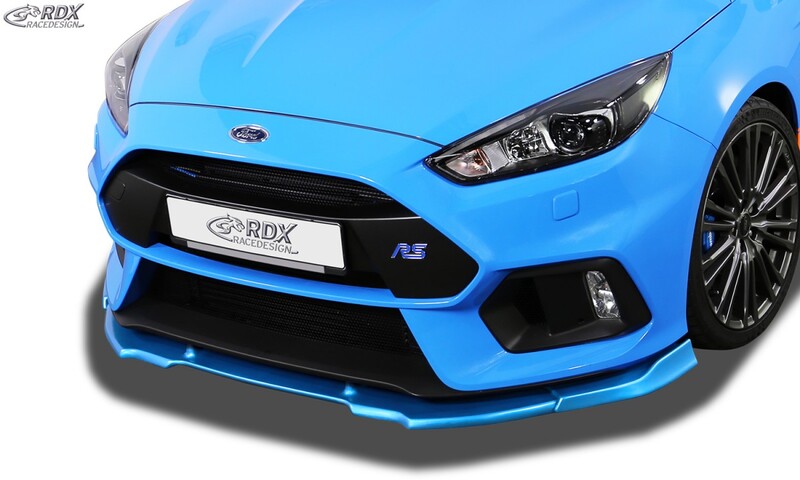 Front Spoilers: RDX Front Spoiler VARIO-X for FORD Focus 3 RS (2016 ...