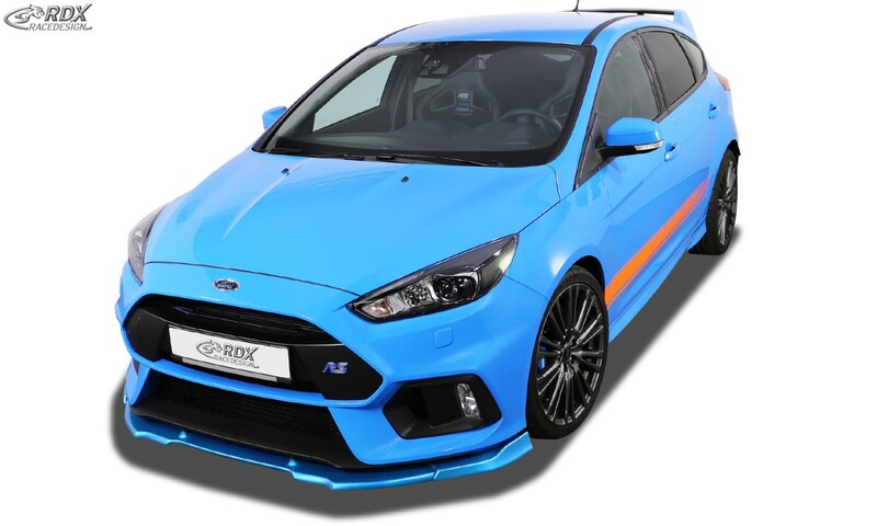 Front Spoilers: RDX Front Spoiler VARIO-X for FORD Focus 3 RS (2016 ...