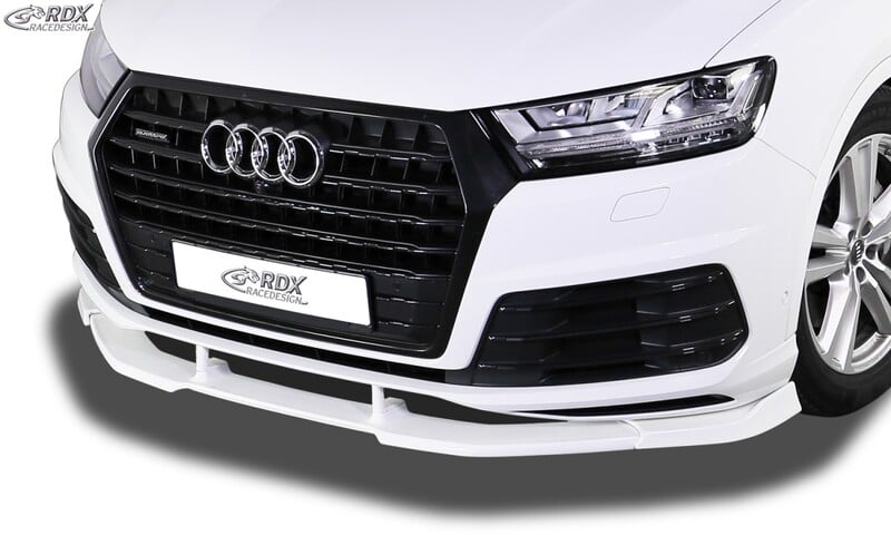 Front Spoilers: RDX Front Spoiler VARIO-X for AUDI Q7 S-Line (4M) Front ...