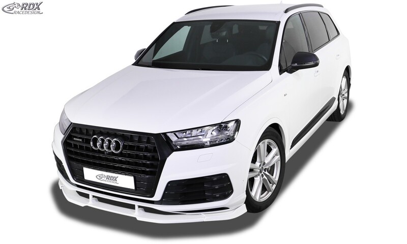 Front Spoilers: RDX Front Spoiler VARIO-X for AUDI Q7 S-Line (4M) Front ...