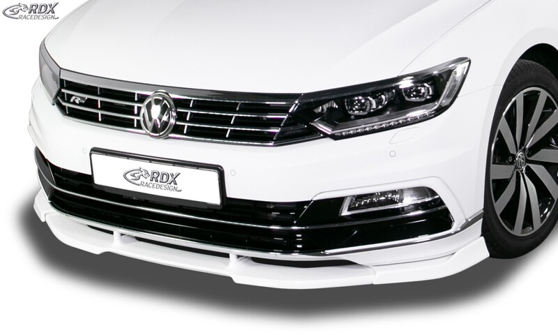 Front Spoilers: RDX Front Spoiler VARIO-X for VW Passat 3G B8 R-Line ...