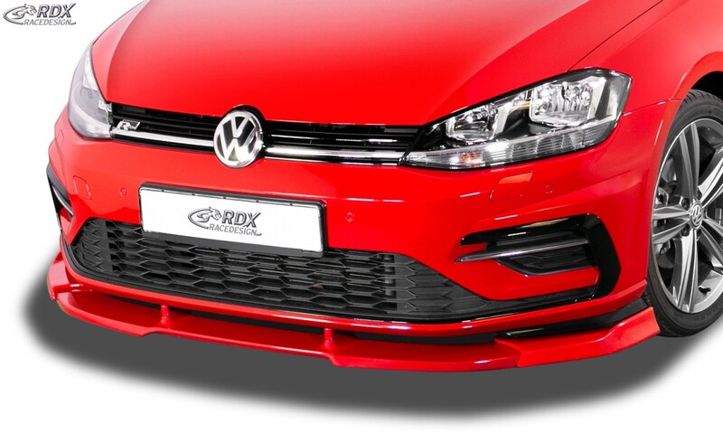 Front Spoilers: RDX Front Spoiler VARIO-X for VW Golf 7 Facelift 2017 ...