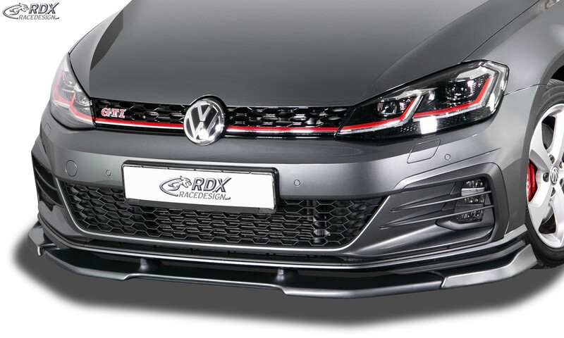 Front Spoilers: RDX Front Spoiler VARIO-X for VW Golf 7 GTI / GTD / GTE ...