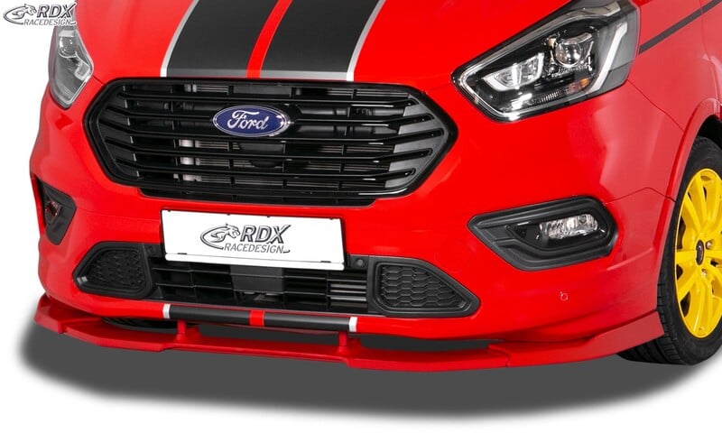 Front Spoilers: RDX Front Spoiler VARIO-X for FORD Transit Custom ...