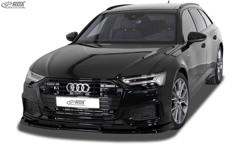 Front Spoilers: RDX Front Spoiler VARIO-X for AUDI A6 4K C8 2F S-Line ...