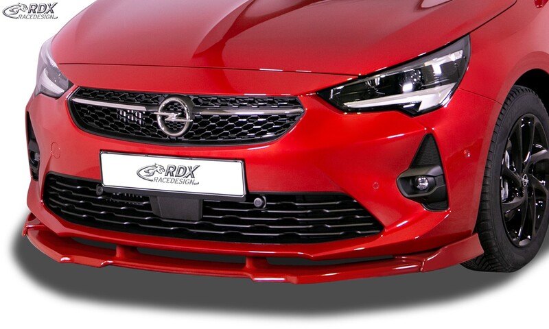 Front Spoilers: RDX Front Spoiler VARIO-X for OPEL Corsa F GS-Line ...