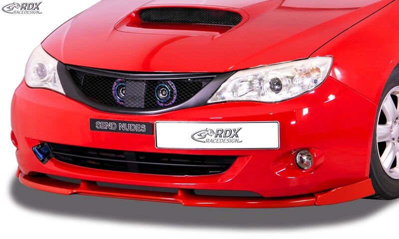 Front Spoilers: RDX Front Spoiler VARIO-X for SUBARU Impreza (GR) 2007 ...