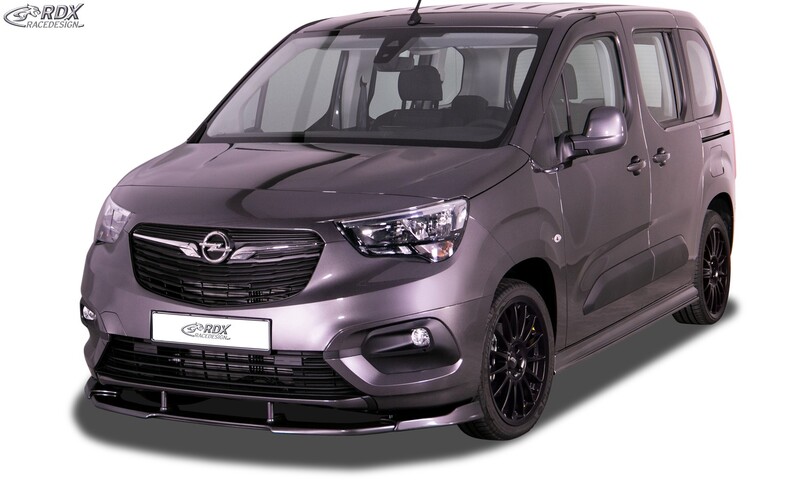 Front Spoilers: RDX Front Spoiler VARIO-X for OPEL Combo Life & Cargo ...