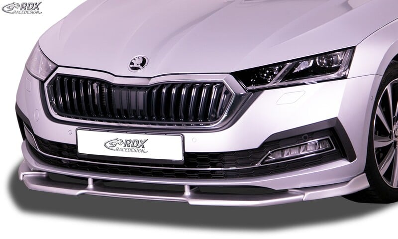 Front Spoilers: RDX Front Spoiler VARIO-X for SKODA Octavia 4 / IV (NX ...
