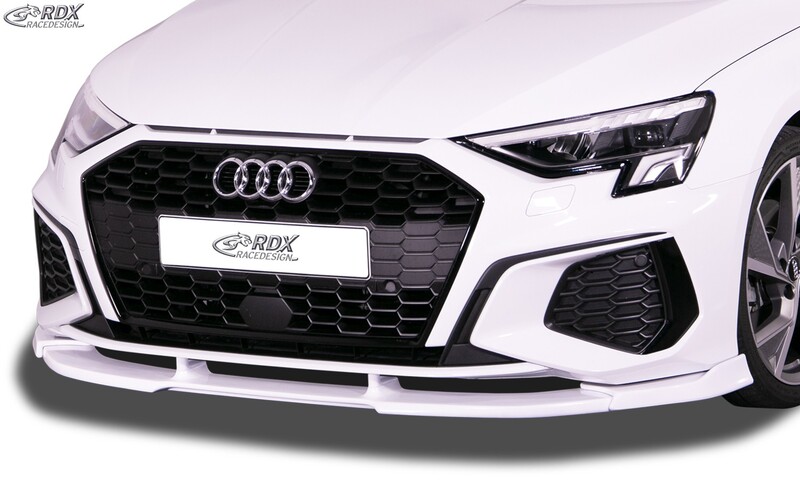 Front Spoilers: RDX Front Spoiler VARIO-X for AUDI A3 8Y S-Line & S3 ...