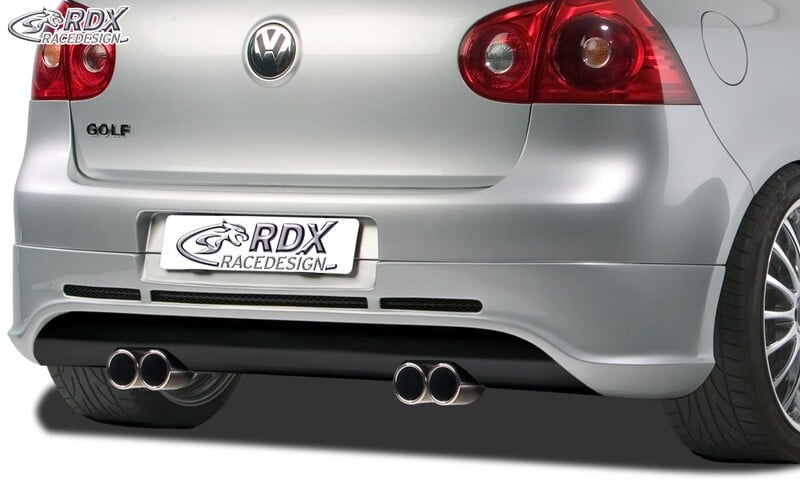 Πίσω Διαχυτές Αέρα (Diffusers): RDX rear bumper extension for VW Golf 5 ...