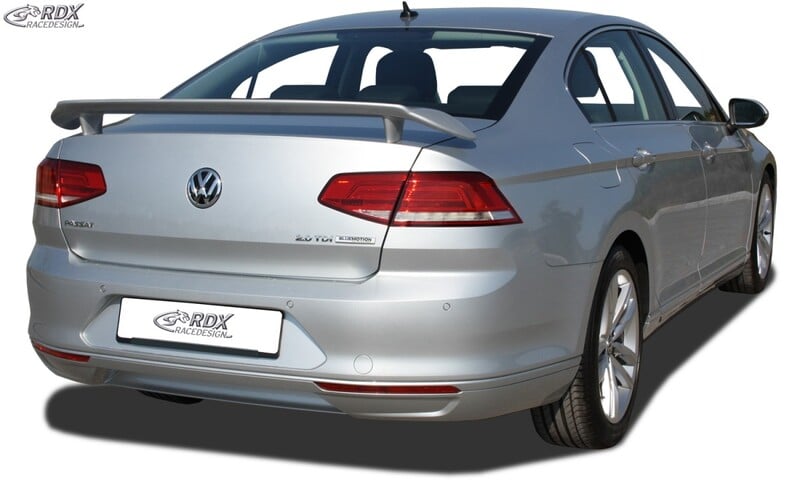 Rear Spoilers: RDX Rear Spoiler for VW Passat B8 3G Limousine Rear Wing