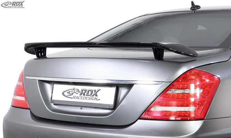Rear Spoilers: RDX Rear Spoiler for MERCEDES S-Klasse W221 Rear Wing