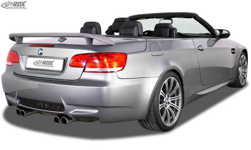 Rear Spoilers: RDX rear spoiler for BMW 3-series E92 M3 / E93 M3 rear wing