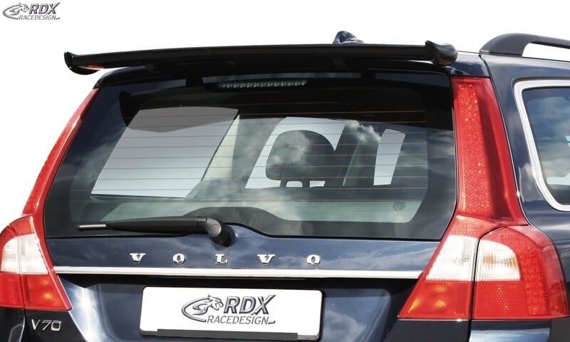 Rear Spoilers: RDX Roof Spoiler for VOLVO V70 2007-2016 Rear Wing