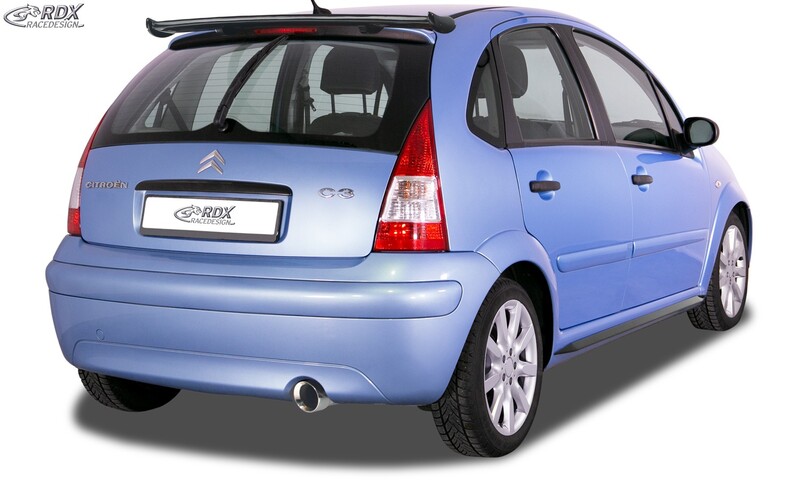 Rear Spoilers: RDX Roof Spoiler for CITROEN C3 2002-2009 Trunk Spoiler ...