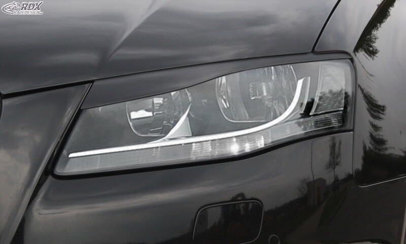 Headlight Covers: RDX Headlight covers for AUDI A4 B8, B81, 8K (2008-2011)