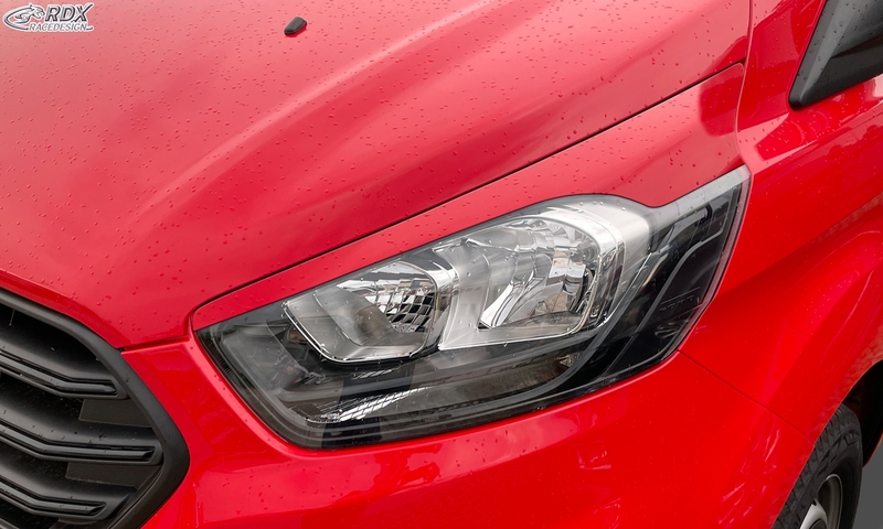 Headlight Covers: RDX Headlight covers for FORD Transit Custom & Tourneo Custom (2018-2023 ...