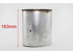 Roetfilters Diesels: HJS Universeel Roetfilter Diesel Rond D162 L183