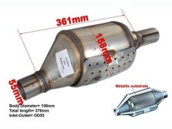 Diesel Particulate Filters: HJS Universal Diesel Particulate Filter ...
