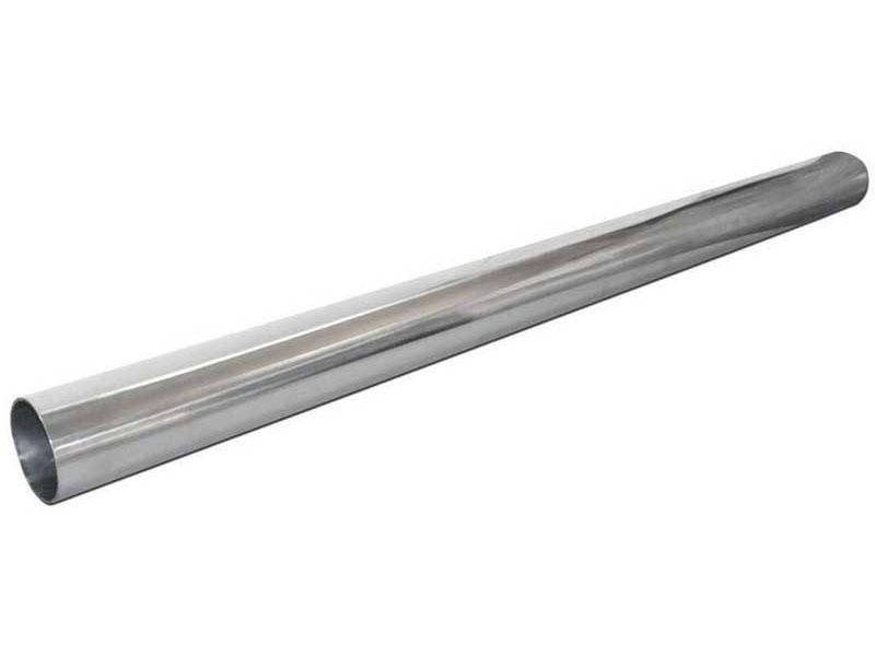 Exhaust Piping: Stainless Steel Polished Straight Tube 8x1.5mm 1m